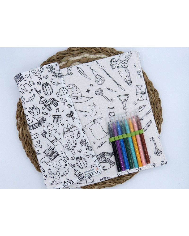 Planche à coloriage : Harry Potter / Lama